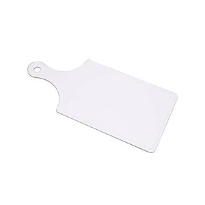 Cooking Concepts Double-Sided Paddle Cutting Boards, 12.5 in. (White, Paddle)
