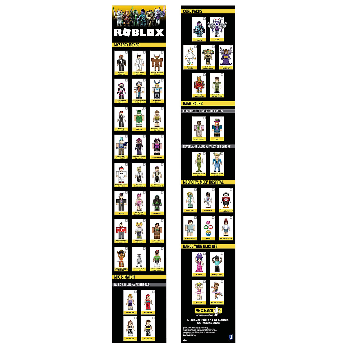 Roblox Celebrity Collection - Build a Billionaire Heiress Four Figure Pack [Includes Exclusive Virtual Item]