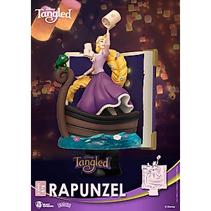 Beast Kingdom Disney Story Book Series: Rapunzel DS-078 D-Stage Statue, Multicolor, 6 inches