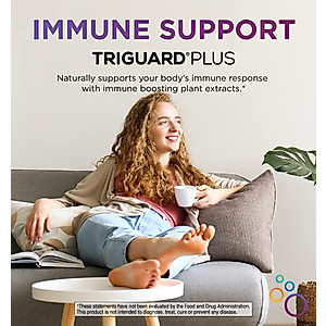 Triguard Plus Concentrate | Colloidal Silver Liquid, Sambucus Elderberry Extract & Olive Leaf Extract, 3-in-1 Liquid Immune Support | Powerful Immune System Booster | Great Taste - 2oz / 60ml