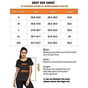 ADOME Workout Tops for Women Short Sleeve Athletic Shirts Yoga Tops Active Wear Outfits Gym Clothes for Hiking Running Shirt