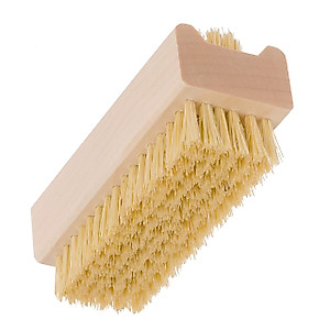 Redecker Tampico Fiber Nail Brush with Untreated Maple Wood Handle, 3-3/4-Inches