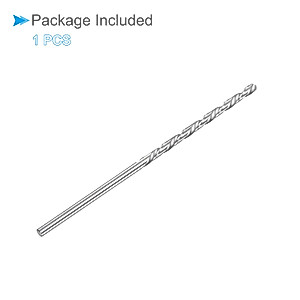 CoCud Solid Carbide Drill Bits, 2mm Diameter, K35 Tungsten Carbide Straight Shank Twist Drill Bits - (Applications: for Stainless Steel Alloy), 1-Piece