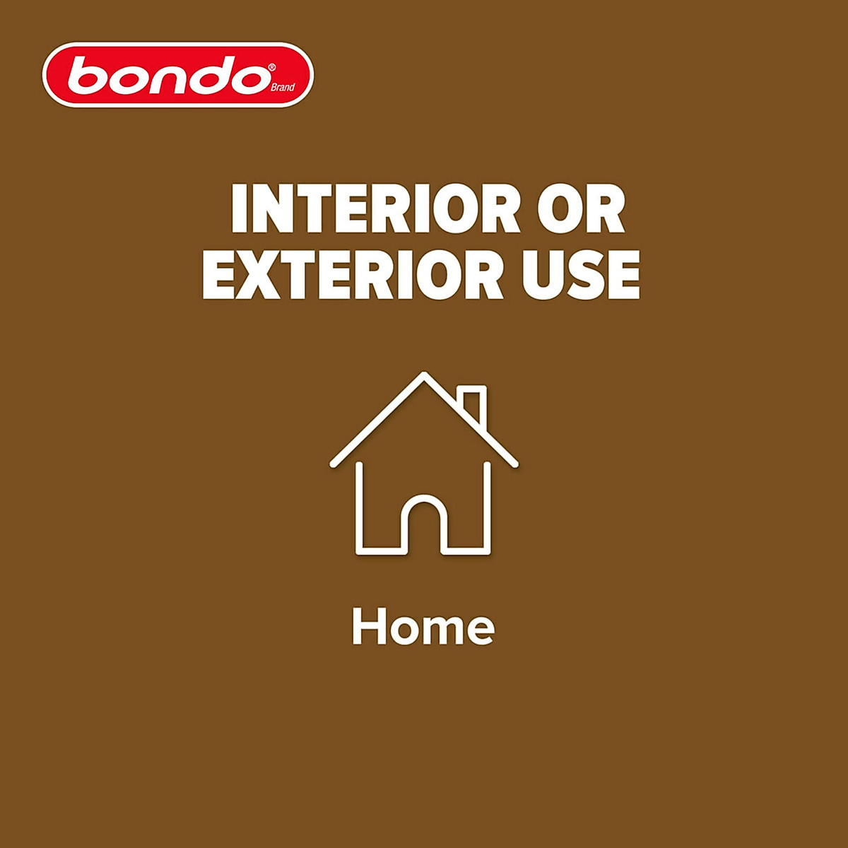 Bondo Wood Filler 12 oz with Hardener 0.5 oz, Repairs Chips and Cracks in Wood, Sandable, Paintable, and Stainable