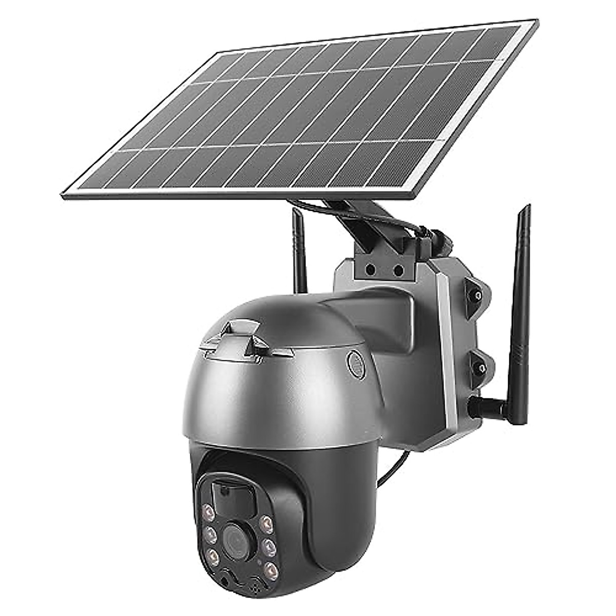 Solar Security Camera, WiFi Outdoor Camera, 4G Remote Control, PIR Motion Detection, Dual Light Source, Full Color Night Vision Camera, Home Surveillance Security Camera