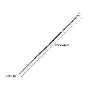 Cabilock Long Reach Pole Closet Pole with Utility Hooks Wardrobe Hook Pole Splicing Pole Hook Balcony Clothing Garment Pole Hook for Clothesline Closet Hanger