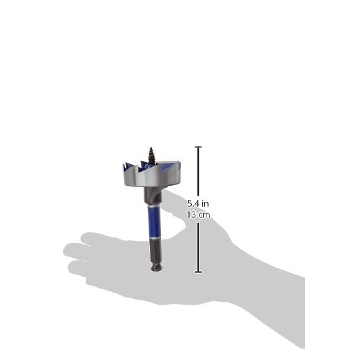 IRWIN IRWIN Tools 1869390 WeldTec Self-Feed Wood Drilling Bit, 2 1/4-inch