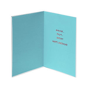 Papyrus Funny Cat Birthday Card (Indulge)