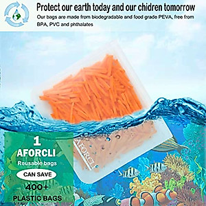 Premium Reusable Storage Bags Set of 9 | Reusable Freezer Bag | MORE DURABLE with BORDER 0.4" | 3 Snack Bags + 3 Reusable Lunch Ziplock Bags For Kids + 3 Extra Sandwich Bags | EXTRA THICK| BPA-Free