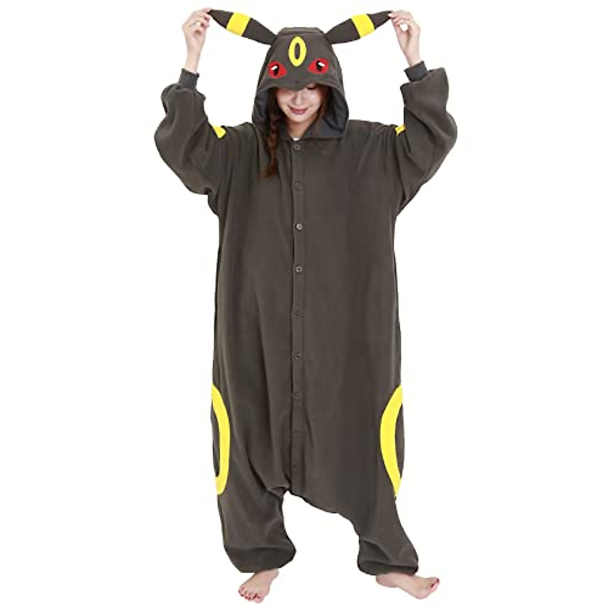 SAZAC Kigurumi - Pokemon - Umbreon - Onesie Jumpsuit Halloween Costume