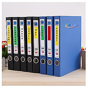 6 Pack Compatible with Brother P Touch 12mm 0.47 Inch Laminated TZ Label Maker Tape TZe TZ Label Tape for Brother Ptouch PT-D220 PT-D210 PT-H110 PT-D410 D600, White/Silver/Red/Blue/Yellow/Green