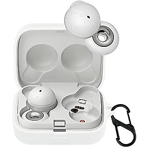 Silicone Case Cover Compatible for Sony LinkBuds WF-L900 | Shockproof Full Body Protection Liquid Silicone Cover | Soft Sleeve Skin Cover with Keychain for Wireless Earbuds