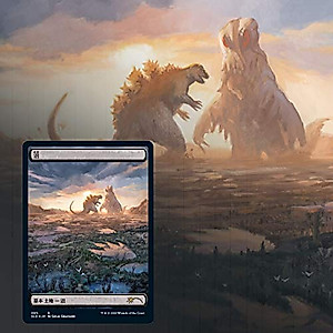 Magic: The Gathering Secret Lair: MTG Ikoria Lair of Behemoths Godzilla Lands
