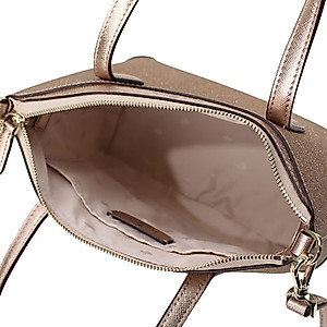 kate spade purse handbag crossbody Shimmy glitter (Rose gold)