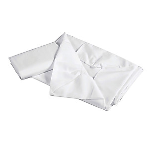 Children's Factory Angels Rest Fitted Sheet for 1" and 2" Rest Mats, White, 48" x 24"