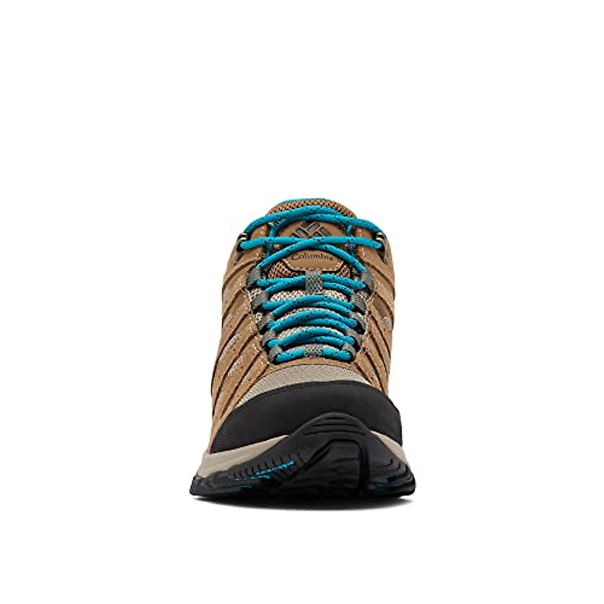 Columbia Women's Redmond III Mid Waterproof Walking Shoe Hiking, Khaki II/Sea Level, 10