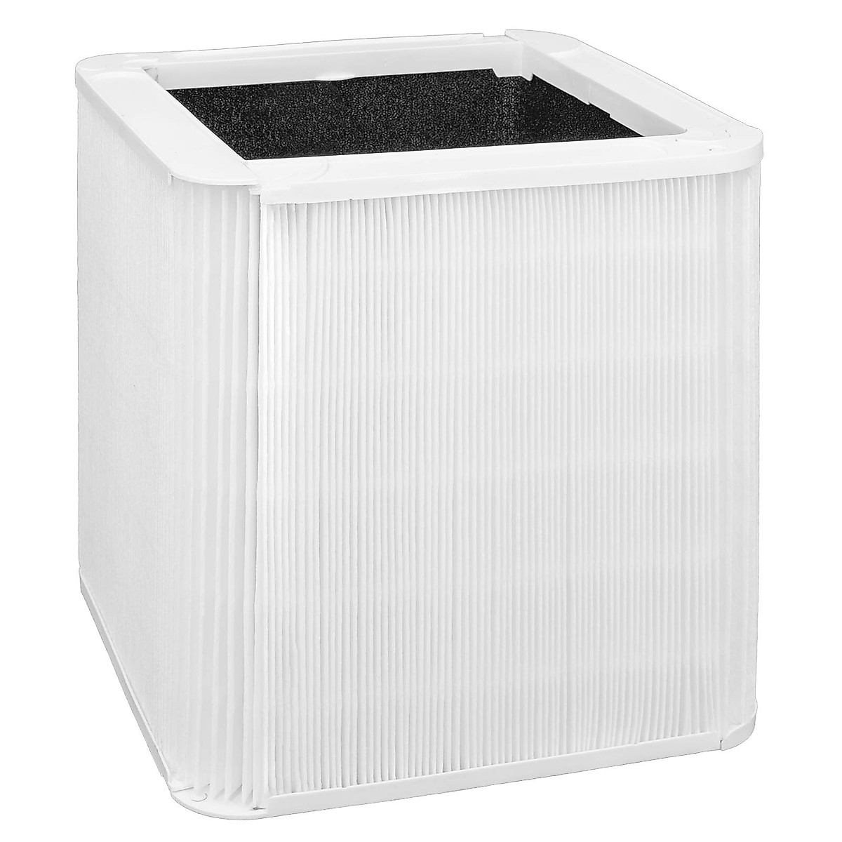 Blue Pure 211+ Replacement Filter Compatible with Blueair Blue Pure 211+ Air Cleaner Purifier, Foldable Particle and Activated Carbon Replacement Filter