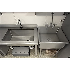 Zurn Z6922-XL AquaSense Wall-Mount Gooseneck Sensor Faucet with 0.5 GPM Aerator in Chrome