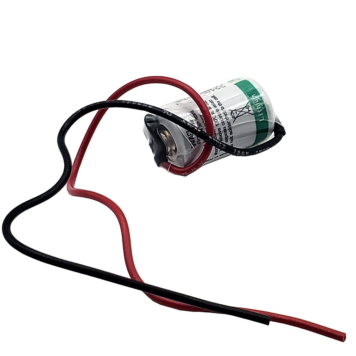 10x SAFT LS14250_WIRE 1/2AA 3.6V 1200mAh Lithium Cell for Smart Utility Metering, Flashlights, Communications, Smart Munitions, Unattended Sensors, RFID Tracking, MFG PN: 700053 NSN: 6135-01-669-4691