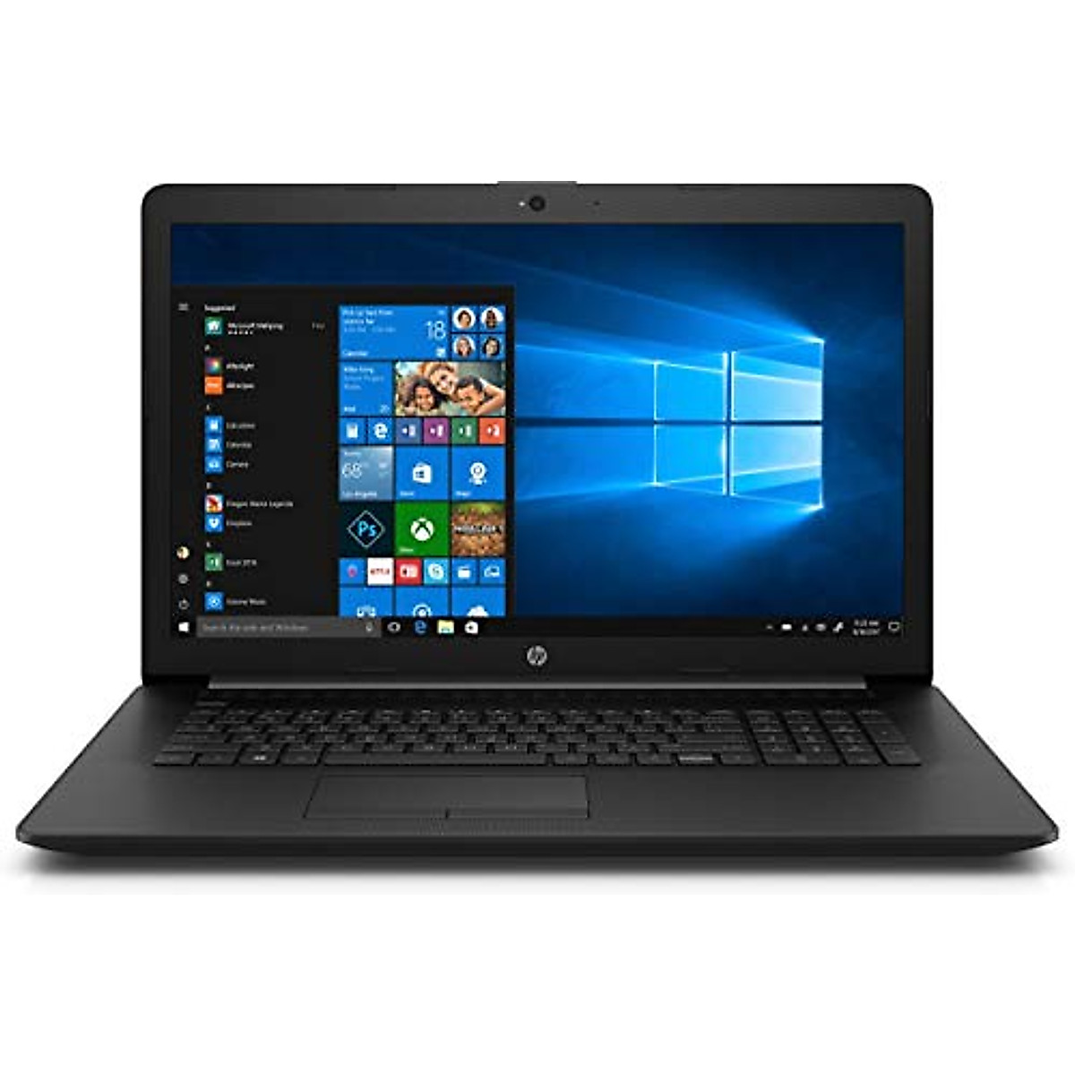 HP 17-by3613dx 17.3" HD+ 60Hz WLED Backlit Display Laptop (Intel i5-1035G1 4-Core, 16GB RAM, 1TB m.2 SATA SSD, Intel UHD, AC WiFi, BT, HD Webcam, Ethernet LAN (RJ-45), Win 10 Home) (Renewed)