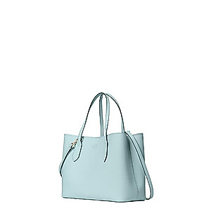 Kate Spade New York Womens Harper Leather Tote Satchel Handbag Blue O/S