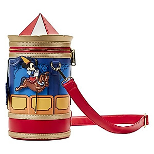 Brave Little Tailor Mickey and Minnie Mouse Carousel Crossbody Bag