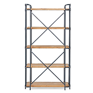 Christopher Knight Home Yorktown 5-Shelf Bookcase, Antique