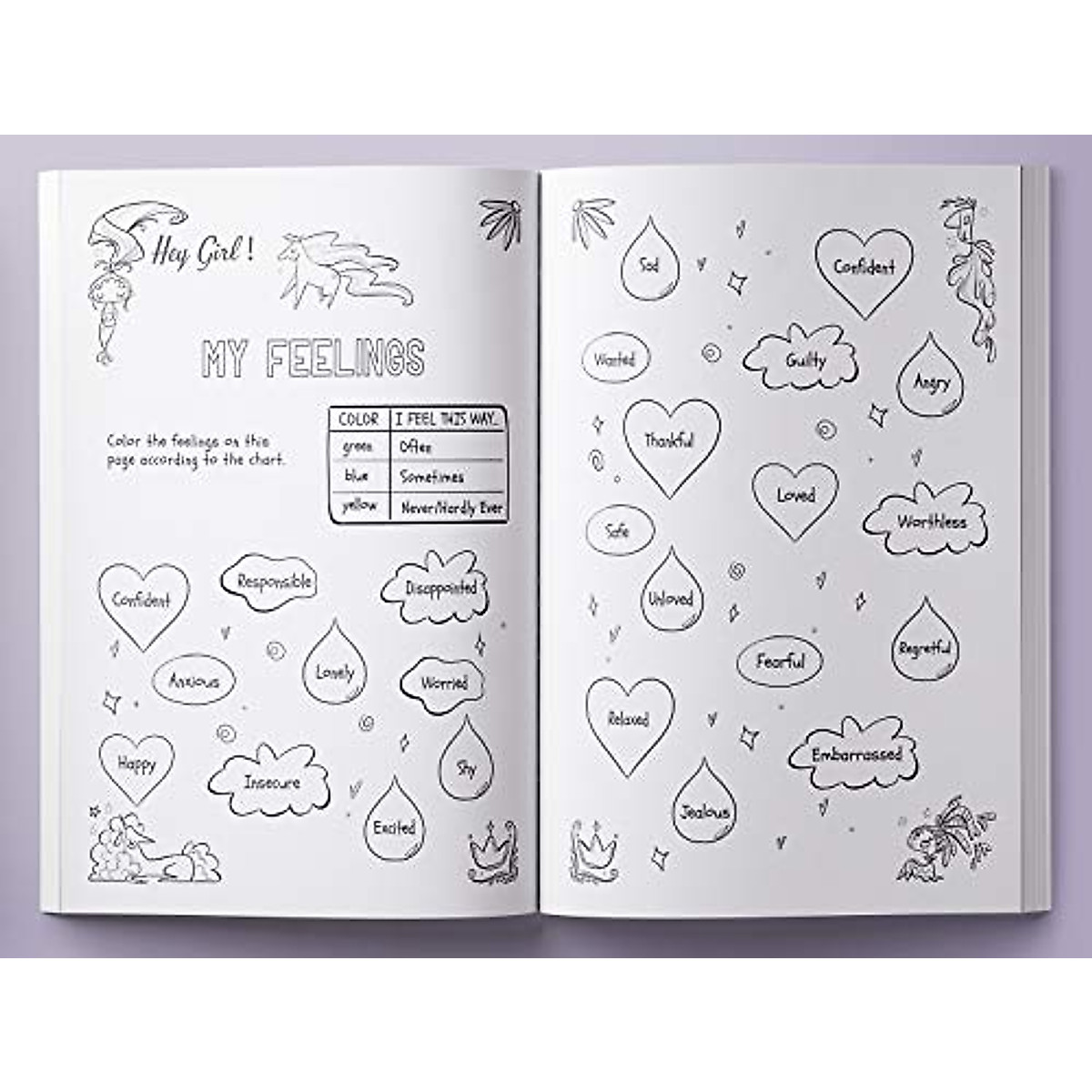 Hey Girl! Empowering Journal for girls: To Develop Gratitude and Mindfulness through Positive Affirmations