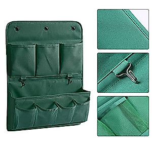 HAOOMI Home Hanging Storage Bag,Bathroom Accessories Wall Door Back Wardrobe Dormitory Organizer Fabric Kitchen Accessories Multifunctional Storage Bag with 3Pcs Adhesive Wall Hooks