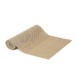 Con-Tact Brand Grip Premium Shelf Liner, Thick and Non-Adhesive Drawer Liner, Multi-Purpose and Easy to Use, 20" x 4', Taupe, Pack of 6