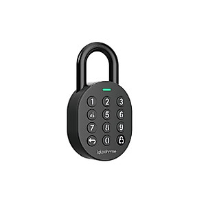 Igloohome Smart Padlock with Silicone Cover Kit - Smart Lock, No Internet Needed, Grant Remote Access via Bluetooth 4.1 / Pin / App (Android/iOS), - Lock for Gate, Bike, Locker, Chain, Storage Unit