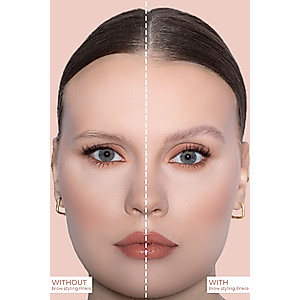 PNKRE Eyebrow Styling Wax Soap Kit Brow Freeze Pomade Organic Makeup Gel - 1.70 OZ /50 ML