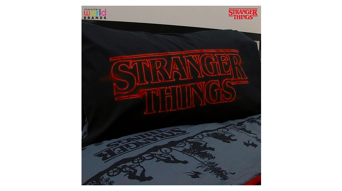Stranger Things Double Duvet Cover - Reversible Design