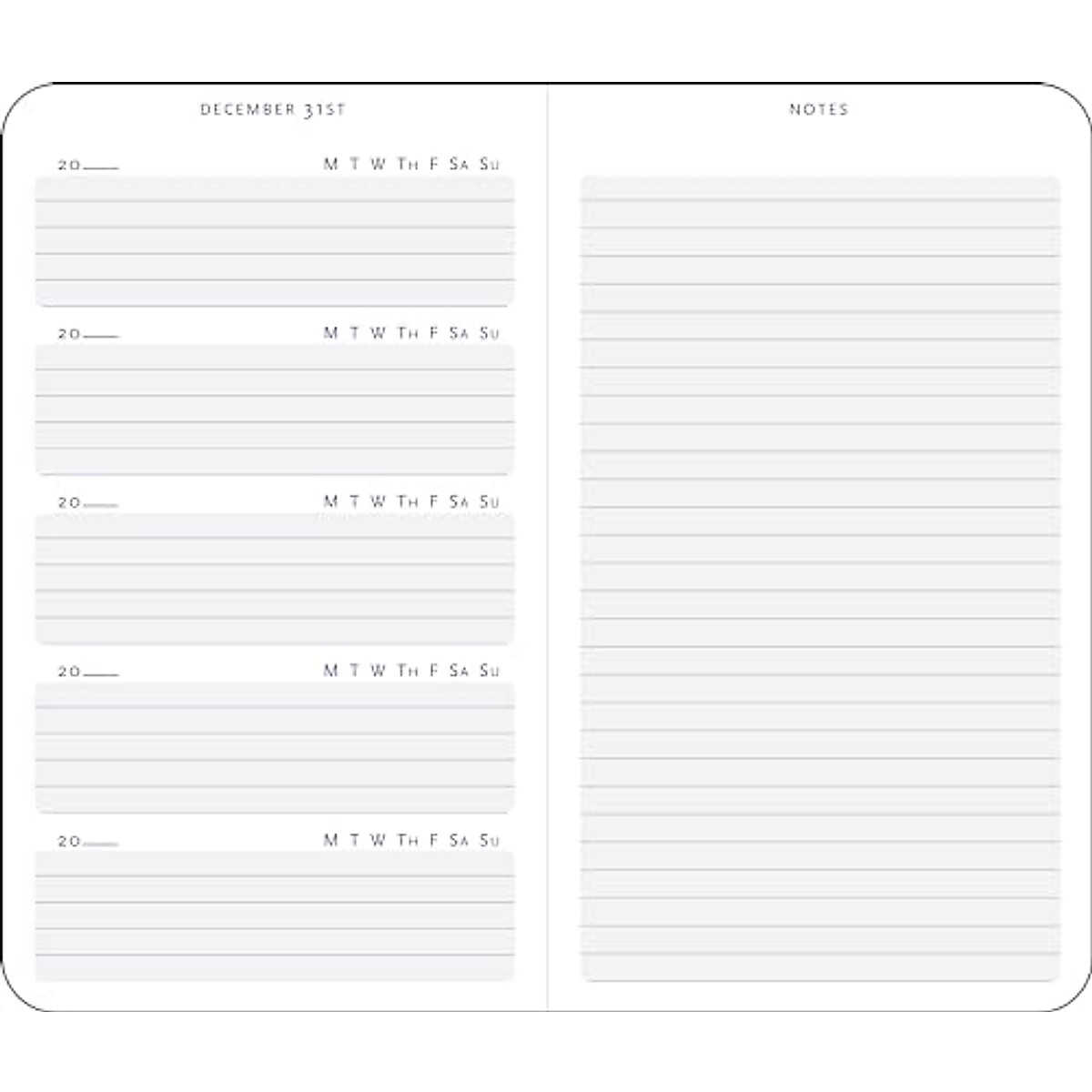 Five Year Journal - Deluxe, Cloth-Bound Edition (1 minute a day is all it takes!)