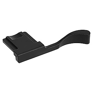 Haoge THB-XB Metal Hot Shoe Thumb Up Rest Hand Grip for Fujifilm Fuji FinePix X-E4 X100F X-100F X-Pro2 XPro2 X-Pro3 XPro3 Accessories Camera Black