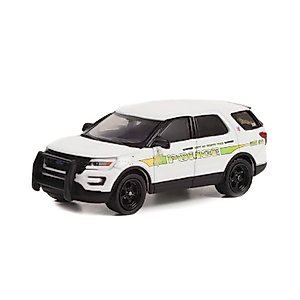 Greenlight 43000-C Hot Pursuit Series 42-2017 Police Interceptor Utility - City of North Pole, Alaska Police 1:64 Scale Diecast