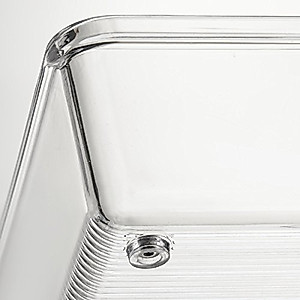 INTERDESIGN 52530 Linus Organizer, 3.2 by 12.8-Inch, Clear