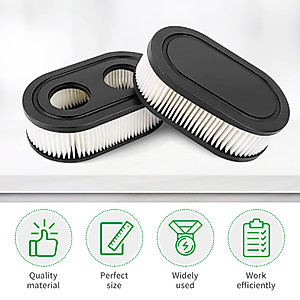 Lawn Mower Replacement Parts ,593260 Lawn Mower Air Filter,Air Cleaner Cartridge Filter, Replace for 4247 5432 5432k 09P00 09P702 550E 500EX 550EX 625 575EX Series Engine