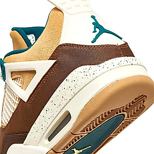 Jordan Little Kid's 4 Retro Cacao Wow/Geode Teal (FB2213 200) - 2.5