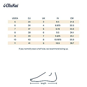 OLUKAI Nohea Slipper, Women's Slip-On Shoes, Genuine Shearling & Premium Nubuck Leather, Drop-In Heel Design, Cozy & Ultra-Soft Comfort Fit, Cedarwood/Cedarwood, 8