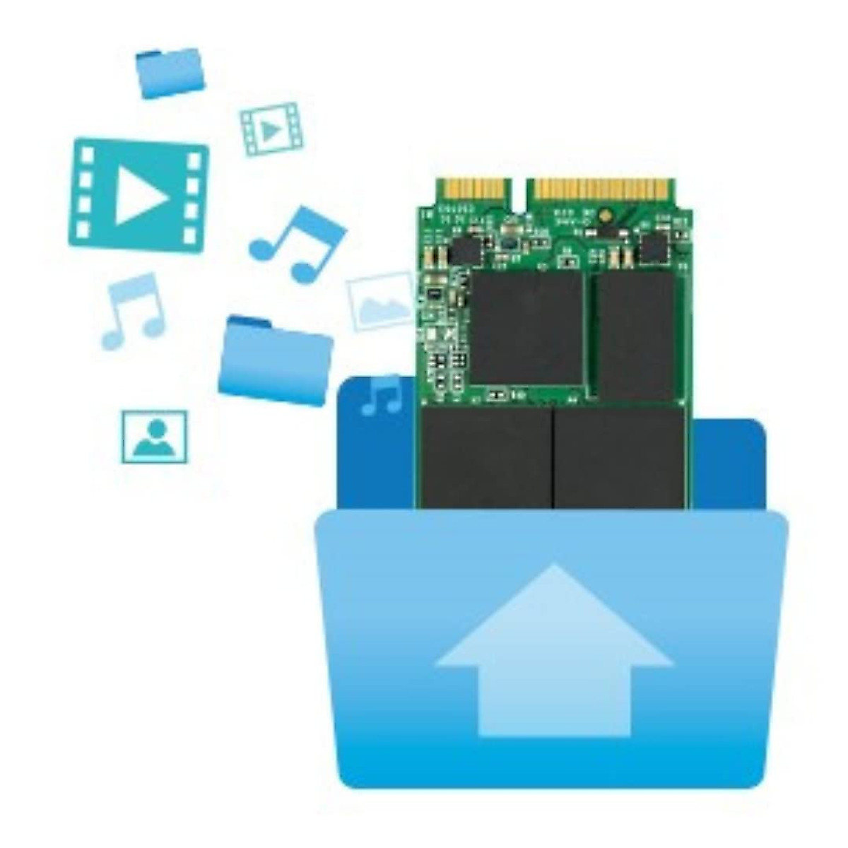 Transcend 256GB SATA III 6Gb/s MSA370 mSATA SSD 370 Solid State Drive TS256GMSA370
