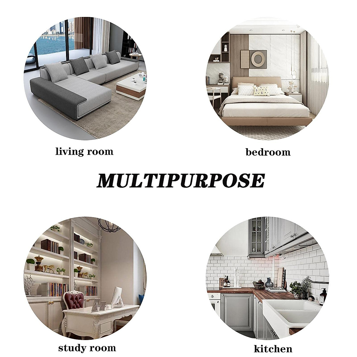 Luxury Abstract Leaves Floral Area Rugs, Black Background Brown Plants Living Room Rug, Soft Cozy Breathable Washable Entryway Rug for Dining Room Bedroom Bedside Indoor Runner, 2x3ft