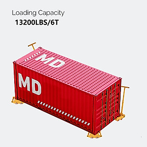 pijopang 4PCS Machine Skates, Heavy Duty Machinery Skates Dolly Machinery Moving Skate Machine Dolly Skate Machinery Mover Skate for Industrial Moving Equipment