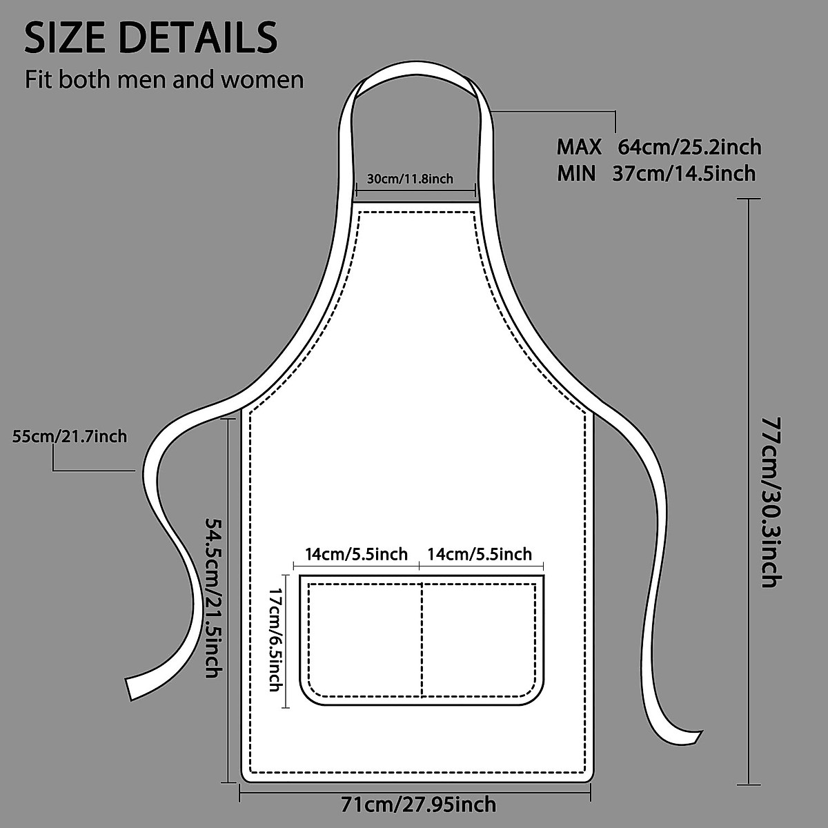 POFULL Wifey Apron Kitchen Bridal Shower Gift Wedding Gift Wifey Kitchen Gift (Wifey Apron)