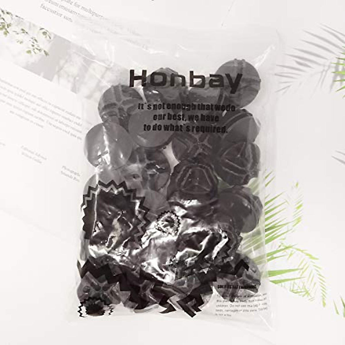 HONBAY 24PCS Wire Cube Plastic Connectors for Modular Storage Organizer Closet and Wire Shelving(Maximum Wire Diameter: 3.8mm)