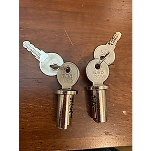 Locks & Keys x 2 for Gumball Machine Candy Vending Machine Acorn Northwestern Oak Eagle fits Most Gumball/Candy Machines