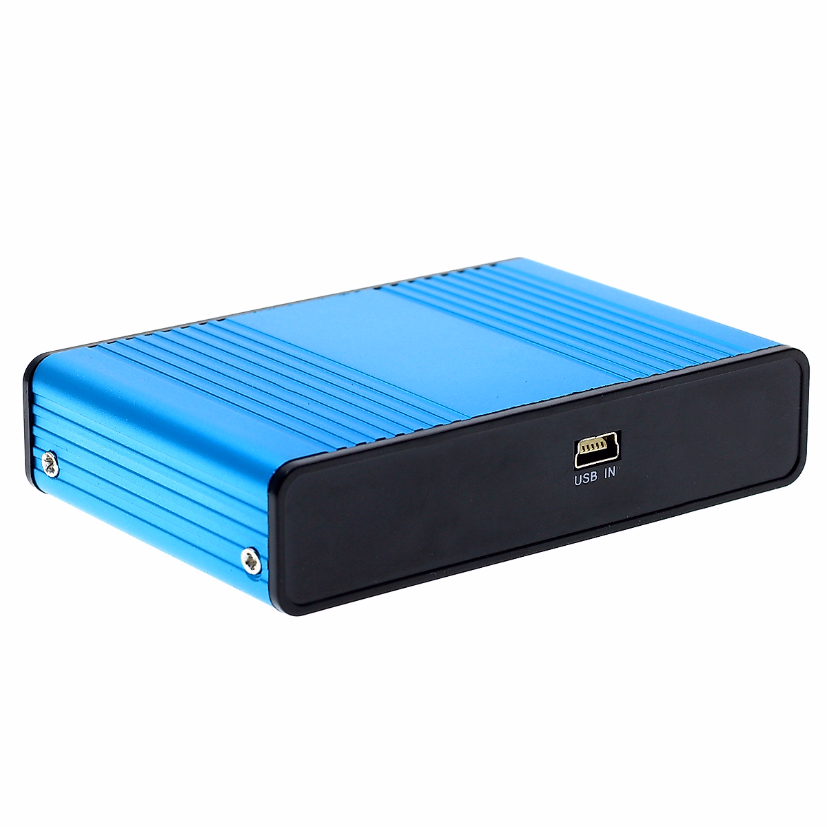 Optimal Shop USB 2.0 External Sound Card 6 Channel 5.1 Surround Adapter Audio S/PDIF for PC -Blue