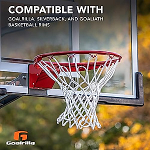 Goalrilla Ultra Heavy Duty All-Weather Nylon Net, White (B2602W)