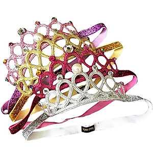 DANMY Baby Girl Super Elastic Headband Toddler Hair Band Soft Headwrap Crown Children Hair Accessories