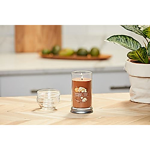 Yankee Candle Pumpkin Banana Scone Signature Medium Pillar Candle, 14.25oz